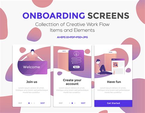 15 Onboarding Screens For App Behance