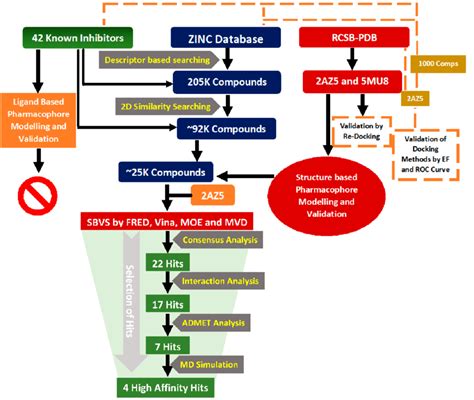 The Schematic Presentation Of Computational Workflow Download Scientific Diagram