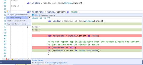 Ide0019 Use Pattern Matching Duplicates Preprocessor · Issue 37398