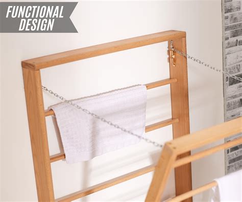 Wall Mounted Drying Rack At Harry Oloughlin Blog