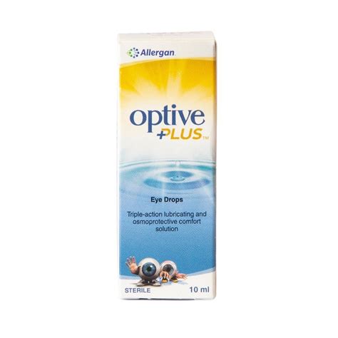 Optive Plus Eye Drops Sport In Sight Optometrist