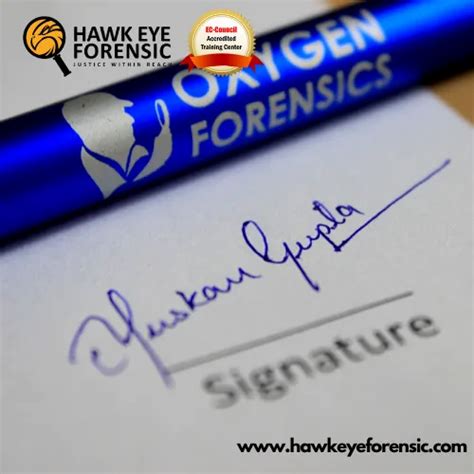 Forged Signature Authentication In Noida