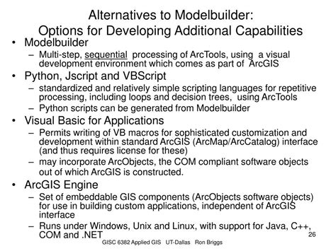 Ppt Gis Data Processing Arctoolbox Geoprocessing And Modelbuilder Spring Powerpoint