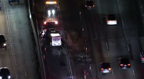 Fiery Multi Car Crash On 210 Fwy In Southern California Leaves 2