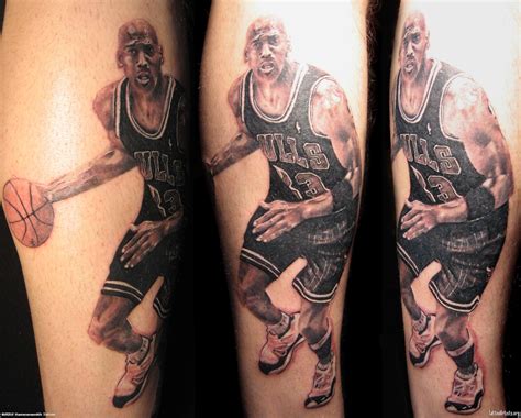 Michael Jordan Tattoo Michael Jordan Obsessed Fan Gets 23 Jersey Tattoo Across Entire Back