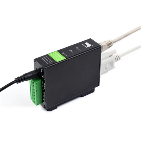 Industrial Isolated Rs232 485 422 To Rj45 Ethernet Module Rail Type Serial Server [with Poe