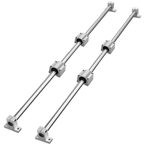 Vevor Linear Guide Rail Set Sfc20 1000mm 2 Pcs 394 In1000 Mm Sfc20