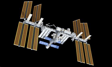 Iss International Space Station 3d Model Cgtrader
