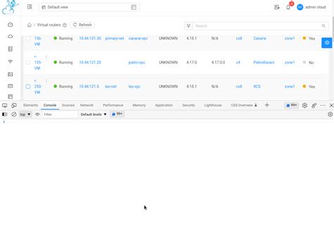 Ui Cannot Mass Upgrade Virtual Routers From Virtual Router List