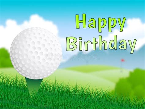 Happy Birthday Golf Coloring Pages Coloring Page