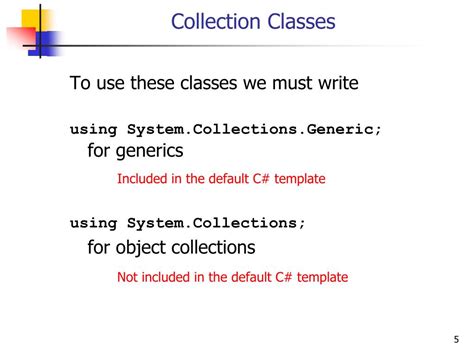 Ppt Generic Collections Powerpoint Presentation Free Download Id