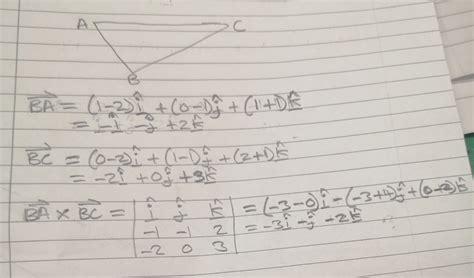 how to find a vector perpendicular to plane abc given a b and c