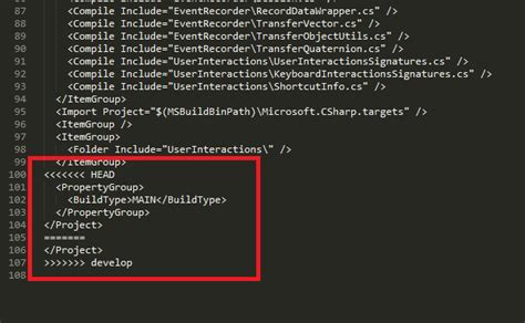 Bitbucket Git Merge Conflict