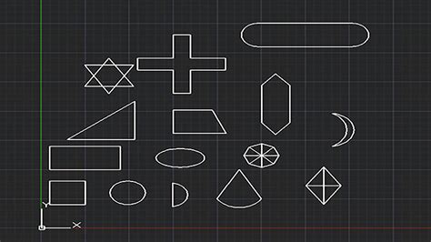Membuat Basic Shapes Di Autocad Panduan Tutorial Autocad Lengkap