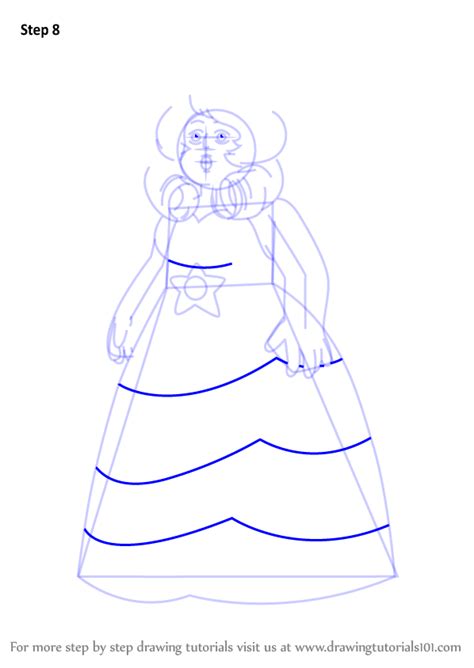 How To Draw Rose Quartz From Steven Universe Steven Universe Step By