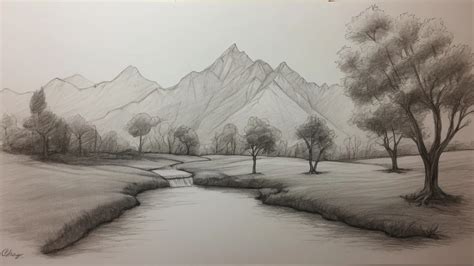 18 Easy And Beginner Friendly Landscape Drawing Ideas