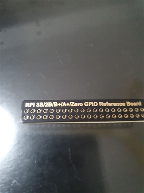Raspberry Gpio Reference Board Everything Else On Carousell