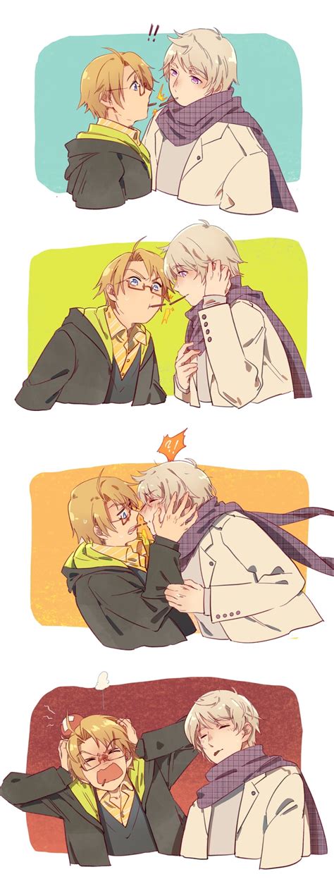 America And Russia Axis Powers Hetalia Drawn By Fermiumice Danbooru