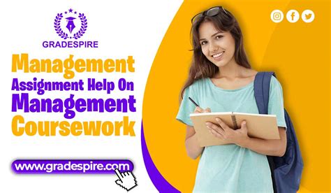 Instant Management Assignment Help Available Just A Click Away