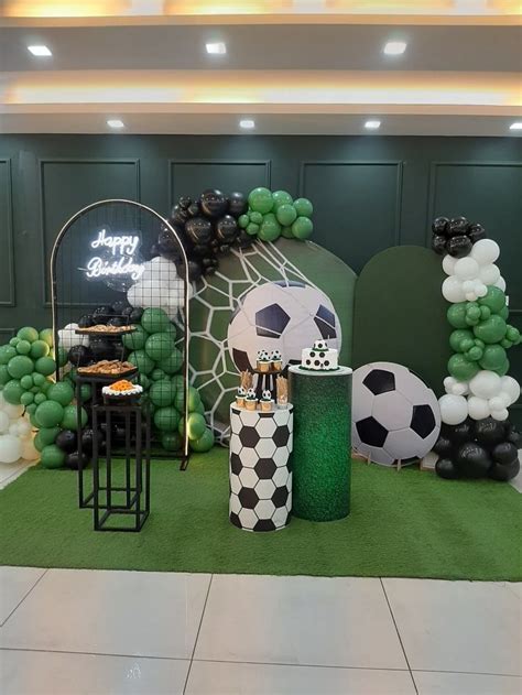 Decoración Temática De Fútbol Para Fiesta