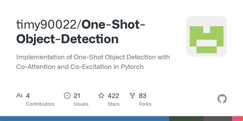 Github Timy90022one Shot Object Detection Implementation Of One Shot Object Detection With