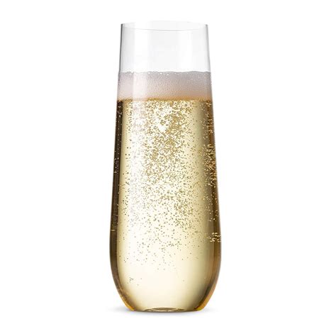 Stemless Champagne Flutes