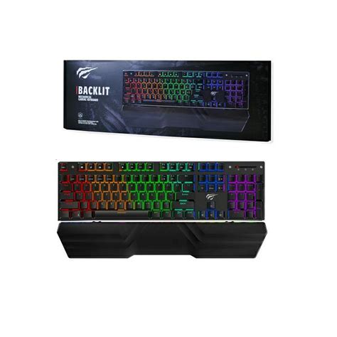 HAVIT Gamenote USB Mechanical Keyboard HV KB L SLO Characters Cijena Bits And