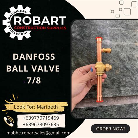Danfoss Ball Valve 7 8 Commercial And Industrial Construction Tools And Equipment On Carousell