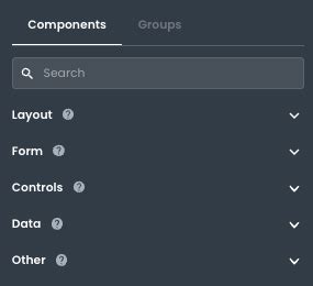 Component Categories 8base Docs