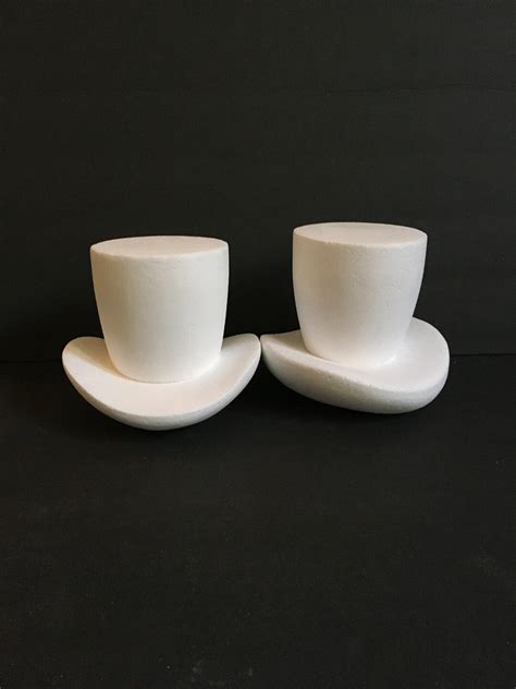 Top Hat Made From Polystyrene Styrofoam Etsy