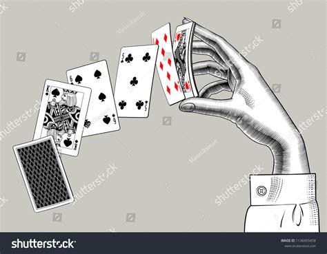 Hand Of Playing Cards Clipart