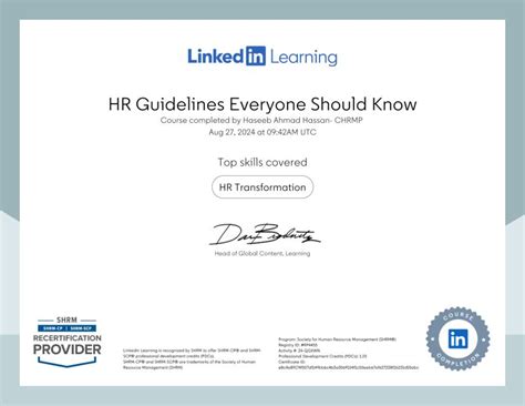 Haseeb Ahmad Hassan On Linkedin Certificate Of Completion