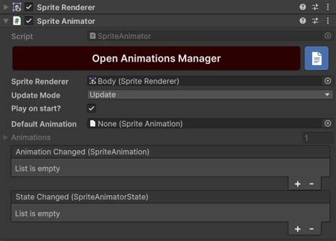Sprite Animator Sprite Animations