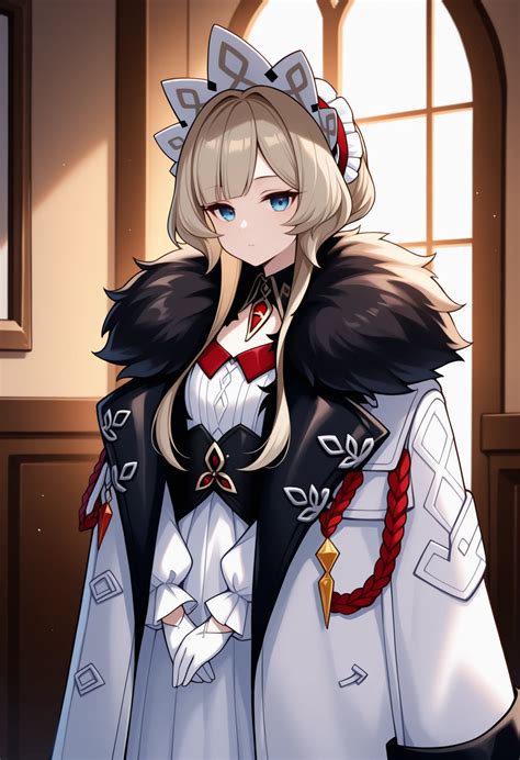 Masterpiece Best Quality Solo 1girl Sandrone Expressionless