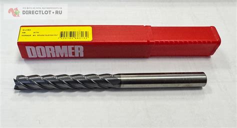 Фреза твердосплавная 12 мм длина 150мм 4f 12х75х12х150 Dormer купить в Альметьевске цена 6500 Р