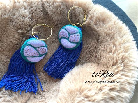 Toroa取り外せるタッセルロイヤルブルー Toroa