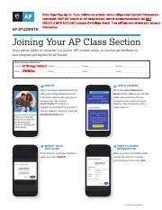 Per AP Bio Joining Your Ap Class Section Babes Pdf AP BabeS Note Regarding Sign