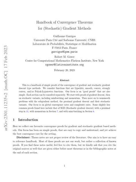 handbook of convergence theorems pdf matrix mathematics eigenvalues and eigenvectors