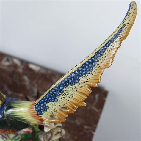 Винтажная фарфоровая статуэтка «Фазаны E19 78 в магазине антикварной мебели Mydecorroom в Москве