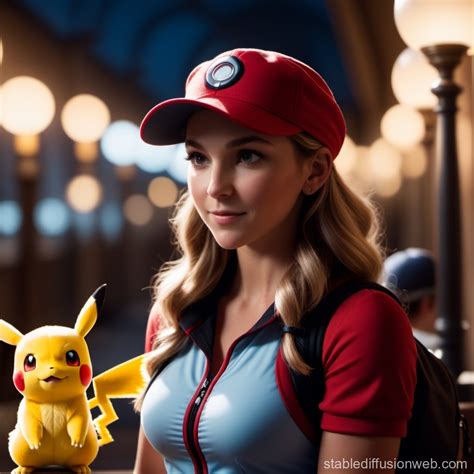 Pokemon Serena Futanari Prompts Stable Diffusion Online