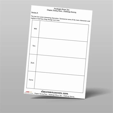 Ks2 Goodnight Mister Tom Chapter 23 Whole Class Guided Reading Pack