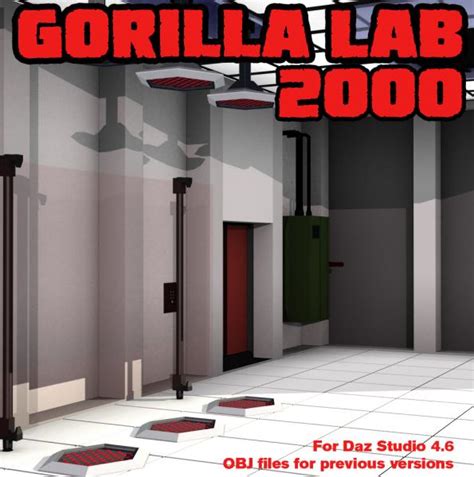 Gorilla Lab 2000 DAZ Studio ShareCG