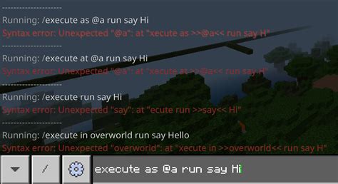 [script apis] [new execute command] command isn´t evaluated correctly can´t accept 3rd parameter