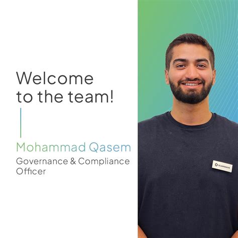 Meet Mohammad Qasem The Newest Addition To The Team Scanwave