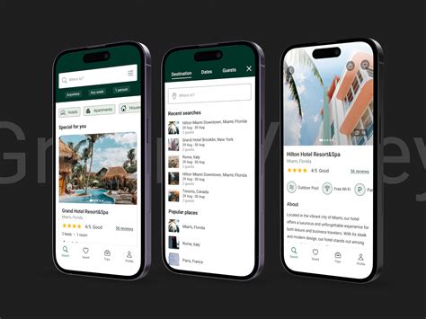 Ui Booking Mobile App Greenvalley By Maria Smalko On Dribbble