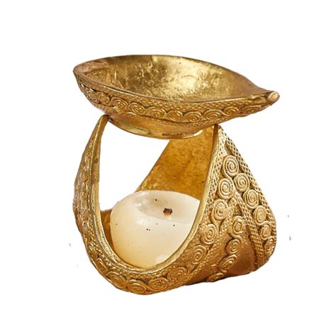 Tboli Brass Oil Burner Diffuser By Sesotunawa • Likhaan
