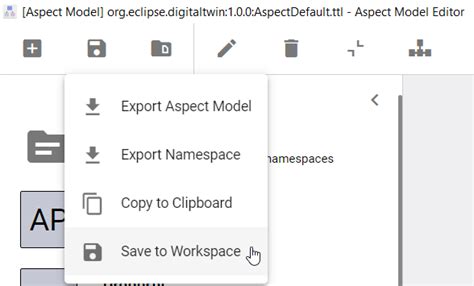 create a new aspect model bosch semantic stack documentation