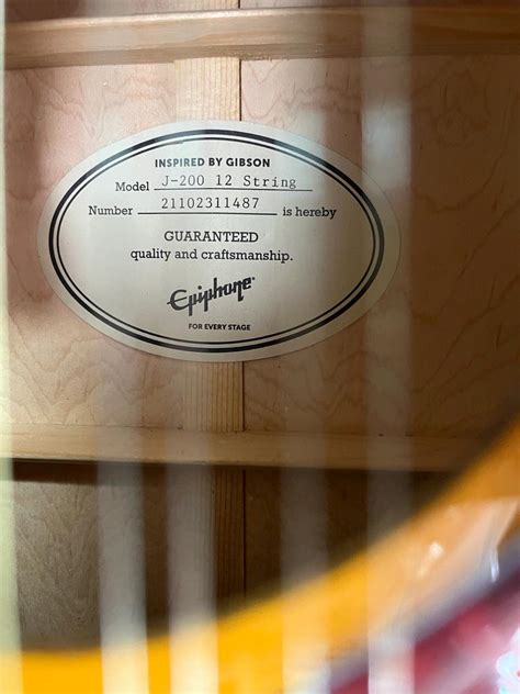 Epiphone 12 String Acoustic Guitar And Original Case 2021 Both Mint