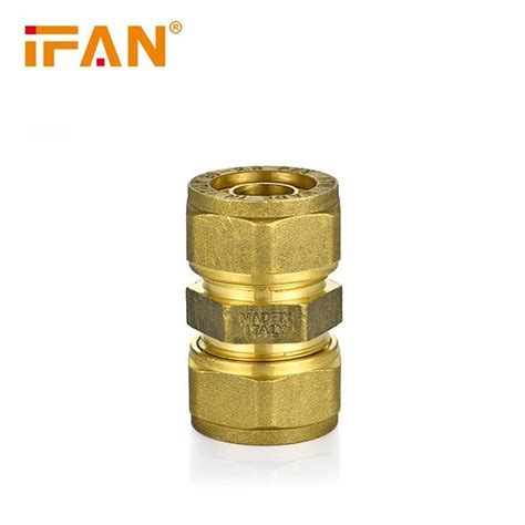 China Brass Compression Coupling Manufacturers Suppliers Factory
