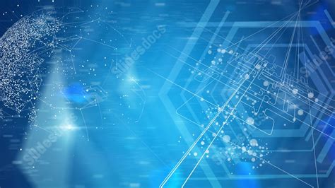 Blue Technology Business Future Powerpoint Background For Free Download